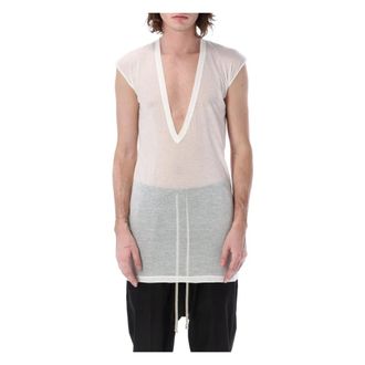 Rick Owens Herren, Oberteile, Wei&szlig;, MGr&ouml;&szlig;e