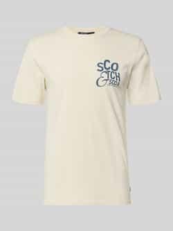 Scotch & Soda Regular Fit T-Shirt mit Logo-Print
