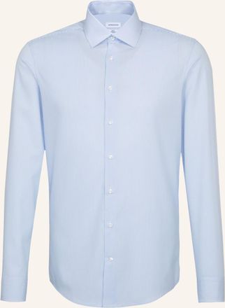 Seidensticker Seidensticker Business Hemd, Slim Fit blau