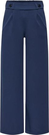 Jacqueline de Yong Geggo Life New Long Pant - - Trousers - Damen - Blau - S