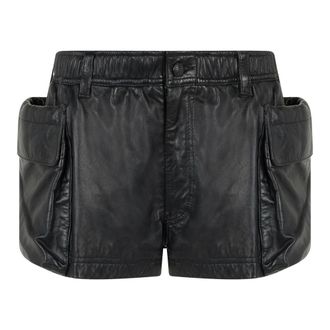 R13 Damen, Shorts, Schwarzk, MGr&ouml;&szlig;e
