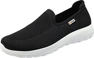 Generic Chaussures d&eacute;contract&eacute;es &agrave; enfiler pour homme - Chaussures de sport en maille l&eacute;g&egrave;res et respirantes - Antid&eacute;rapantes - Confortables - Pour le travail