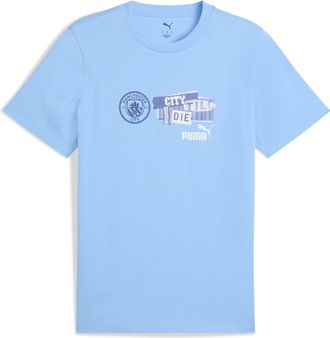 Puma T-shirt Manchester City ftblNRGY Homme, Accessoires, Bleu, XS