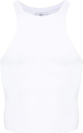 VETEMENTS Femme, Tops, Blanc, Taille: 40 FR D&eacute;bardeur de sport c&ocirc;tel&eacute; &agrave; dos nageur