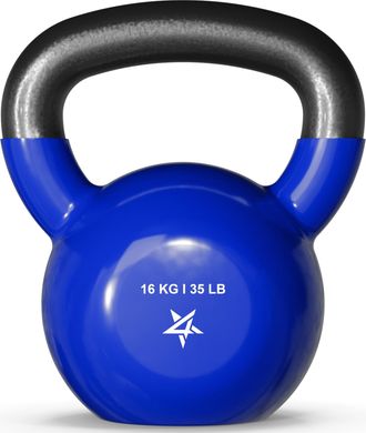Yes4All Kettlebell - PVC - 16 KG