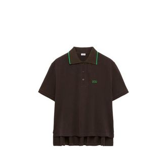 Loewe Polo trap&egrave;ze en coton