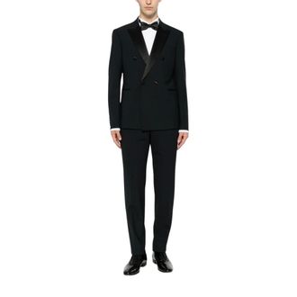 Emporio Armani Homme, Costumes, Bleu, Taille: L Double Breasted Suits