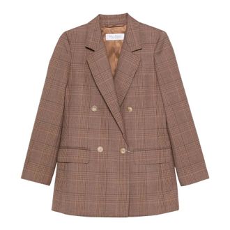 Max Mara Astrale Jacket - Femme - Vestes - Brun - Taille: 38 FR