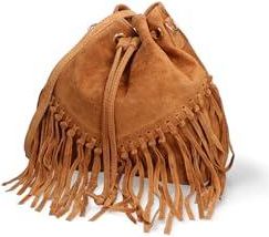 Gave Lux Sac seau pour femme en cuir v&eacute;ritable fabriqu&eacute; en Italie 25 x 22 x 13 cm GLX228104723FBG, Cuir fonc&eacute;, Taille unique