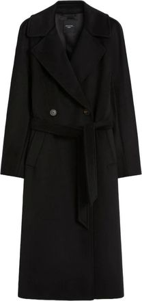 Max Mara Femme, Manteaux, Noir, Taille: 40 FR Resina Coat