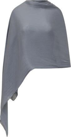 Emporio Armani Femme, Vestes, Gris, Taille: ONE Size Single Shoulder Stole