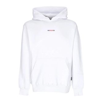 PROPAGANDA Wei&szlig;e Kapuzenpullover mit Rippen - - Sweatshirts & Hoodies - Herren - Wei&szlig; - XL