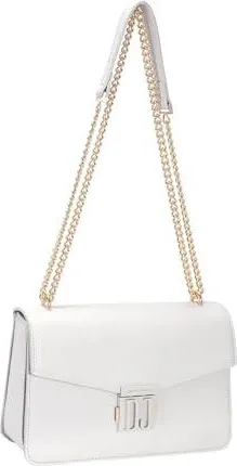 David Jones Sac Bandouli&egrave;re Port&eacute; &eacute;paule Femme Similicuir - Sac Port&eacute; travers - Bandouli&egrave;re Cha&icirc;ne Dor&eacute;e - Ville Chic Soir&eacute;e Sorties Weekends Classique (Cloud Cel