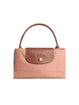 Longchamp Sac Longchamp Avec M Poign&eacute;e Le Pliage Original En Toile Recycl&eacute;e Rose