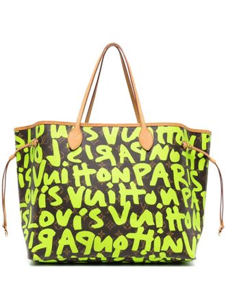 Louis Vuitton x Stephen Sprouse sac à main à imprimé graffiti (2019) - Vert