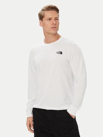 The North Face Longsleeve Evolution Box Nse NF0A8B68 Wei&szlig; Regular Fit