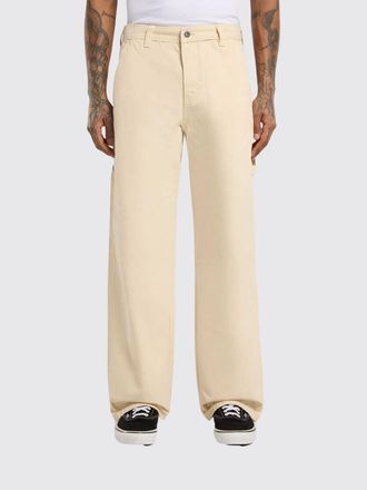 Dickies Pantalon Carpenter large en coton avec logo contrastant au dos