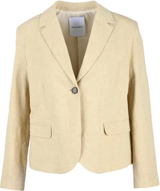 Pomandere Femme, Vestes, Beige, Taille: 38 FR Blazers