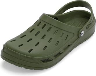 Lakeland Footwear Sabots l&eacute;gers Coniston confortables en EVA pour adultes - Chaussures confortables en noir, bleu marine, vert mousse et orange br&ucirc;l&eacute;, vert mousse, 40 2