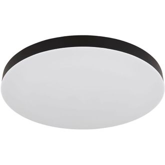 Globo Lighting Plafonnier plafonnier lampe de salon noir led lumière du jour d 50 cm