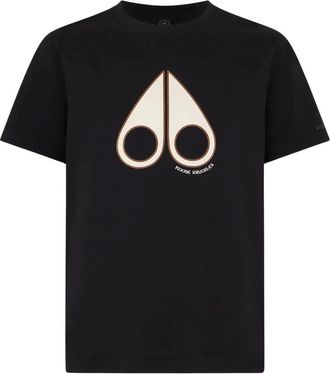 Moose Knuckles Homme, Tops, Noir, Taille: L Tandem Tee