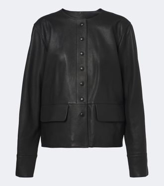 Proenza Schouler Veste White Label Robin en cuir