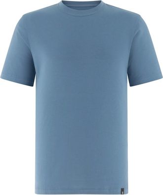 Boggi Milano Homme, Tops, Bleu, Taille: XL T-Shirt En Coton Supima Stretch