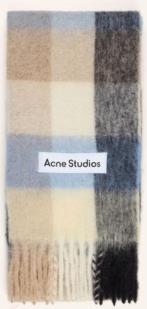 Acne Studios Schal Mit Alpaka beige