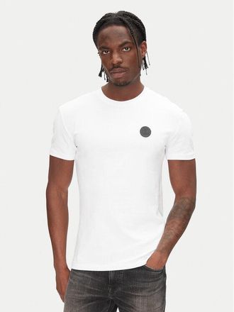 Just Cavalli T-Shirt 78OAHT12 Weiß Slim Fit