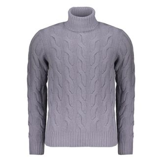 Moorer Strickware - - Knitwear - Herren - Lila - M