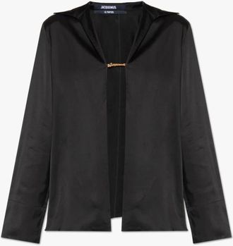 Jacquemus Femme, Blouses et Chemises, Noir, Taille: 36 FR Notte Shirt