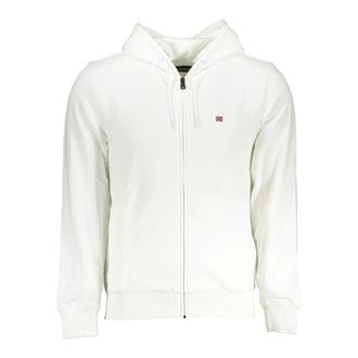 Napapijri Homme, Sweatshirts et sweats &agrave; capuche, Blanc, Taille: S V&ecirc;tements