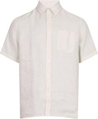 Aigle Chemise droite manches courtes en lin