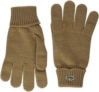 Lacoste RV4214 Gants, Beige (Dark Kraft F4z), Large (Taille Fabricant: L) Homme