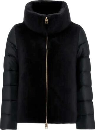 Herno Femme, Vestes, Noir, Taille: 38 FR Cape in Nylon Ultralight