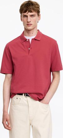 Arket Pikee-Poloshirt -Rot