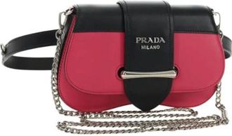 Prada Sac bandouli&egrave;re vintage doccasion - Femme - Pre-owned - Rose - Taille: ONE Size