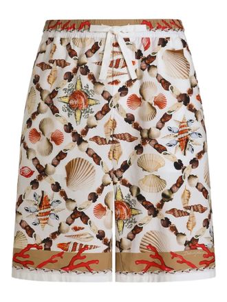 Dolce & Gabbana bermuda en coton - Blanc