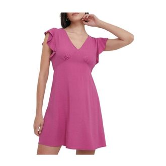 Pepe Jeans London Short Dress - - Dresses - Damen - Rosa - L