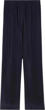 Pennyblack Femme, Pantalons, Bleu, Taille: 36 FR Wide Cupro Pantalons
