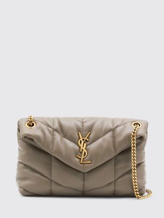 Saint Laurent Sac Port&eacute; &eacute;paule Femme couleur Beige