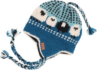 Guru Shop Wollm&uuml;tze mit Ohrenklappen, Norwegerm&uuml;tze, Winterm&uuml;tze Sheep - Blau, Herren/Damen, Wolle