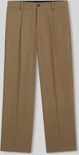 HUGO BOSS Relaxed Fit Anzughose mit Bundfalten