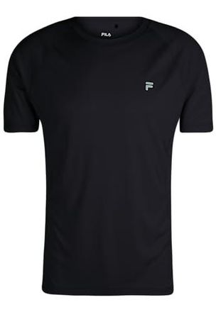 Fila Ridgecrest Thé Raglan, Noir, L Homme