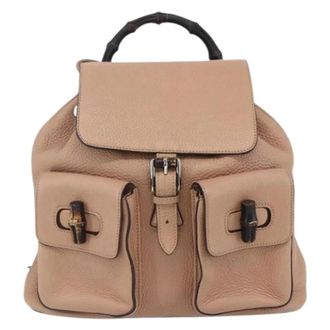 Gucci Pre-owned Rucksack - - Pre-owned - Damen - Beige - ONE SIZE