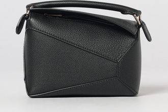 Loewe Puzzle Mini-Handtasche aus genarbtem Kalbsleder mit Schulterriemen