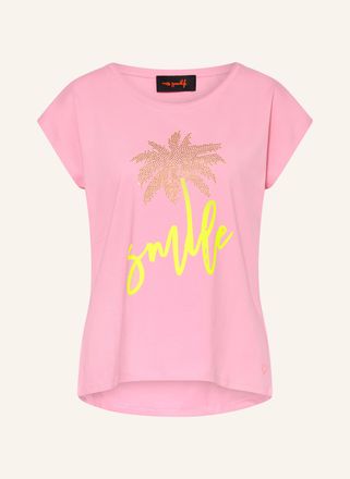 Miss Goodlife Miss Goodlife T-Shirt Mit Schmucksteinen rosa