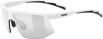 Uvex aerios V - Sportbrille f&uuml;r Damen und Herren - 100% UVA-, B, C Schutz - beschlagfrei - white - one size