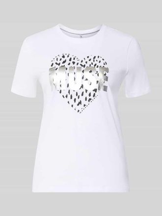 Only Regular Fit T-Shirt aus reiner Baumwolle Modell KITA