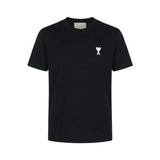 Ami Homme, Tops, Noir, Taille: S T-shirt ADC Contrast&eacute;